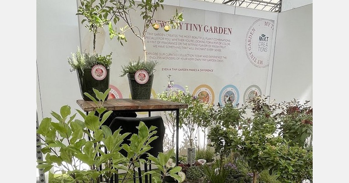 Mixt Creations introduceert nieuw tuinlabel My Tiny Garden