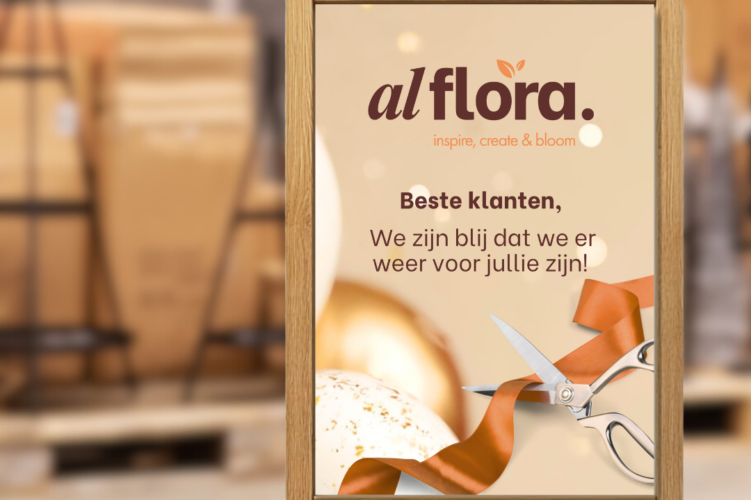 Alflora opent opnieuw haar deuren in groothandelscentrum Plantion